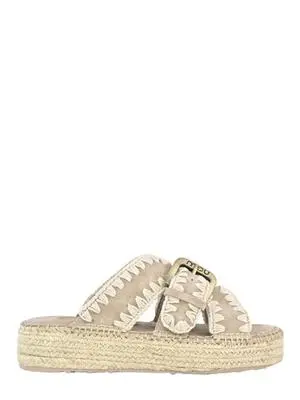 Mou Crossover Strapped Sandals - Psan