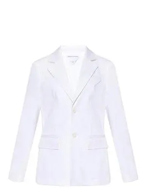 Bottega Veneta Single-breasted Suit Jacket - White