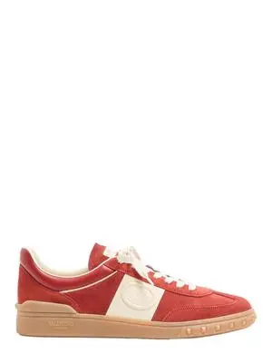 Valentino Garavani Valentino Garavani Upvillage Low-Top Sneakers Brown Red/ivory White