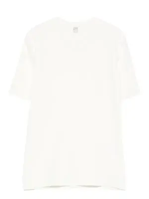 TOTEME Short Sleeve Knit Top - White