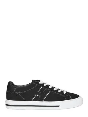 Hogan H Patch Sneakers - Black