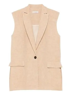 Antonelli Firenze Frida Vest - Nude