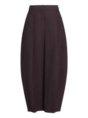 Alaïa Tapered Pleated Pants - Black