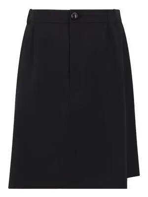 NAMACHEKO Tidam Layered Twill Shorts - Black