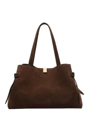 Yuzefi Double-handle Shoulder Bag - Black