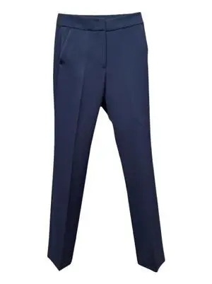 Peserico Tailored Pants With Belt Loops - Blue