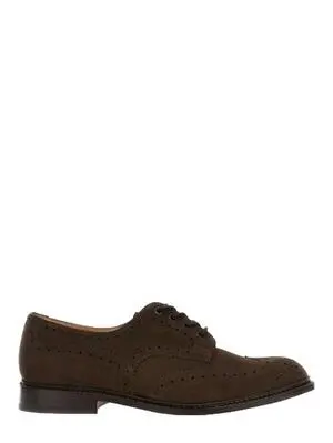 TRICKER'S Bourton Suede Brogues - Brown