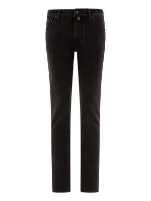 Jacob Cohen Jacob Cohen Nick Low-Waist Jeans Black