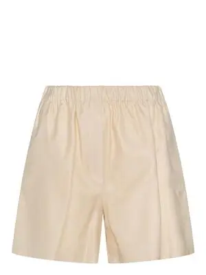 Max Mara Piadena High Waist Shorts - Nude