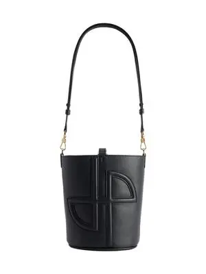 PATOU Bucket Crossbody Bag - Black