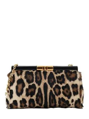 DOLCE & GABBANA Dolce & Gabbana Leopard Print Clutch Bag