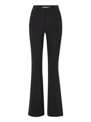 Veronica Beard Flared Leg Trousers - Black