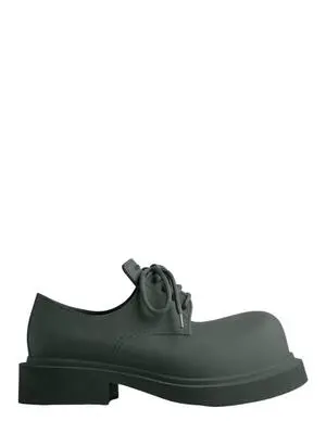 Balenciaga Steroid Derby" Round Toe Lace-up Shoes - Green