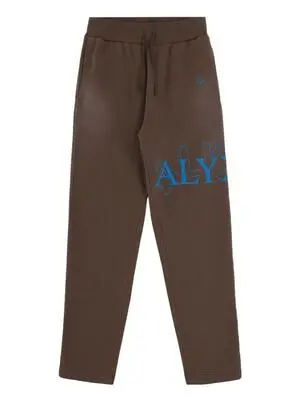 1017 Alyx 9sm Logo-print Tapered Sweatpants - Brown