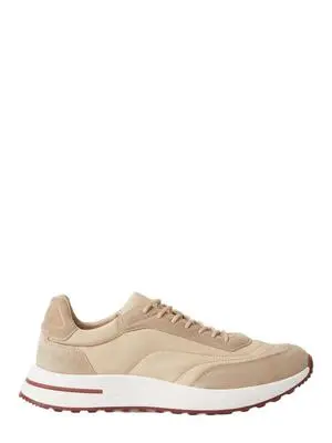 Loro Piana Week End Walk Low Top Sneakers - Sandy Shell