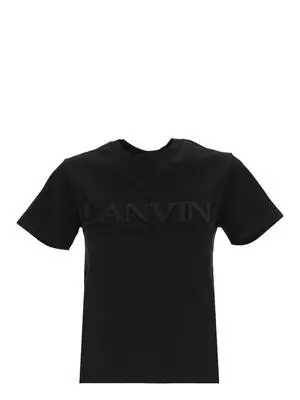 LANVIN Lanvin Logo-Lettering Cotton T-Shirt