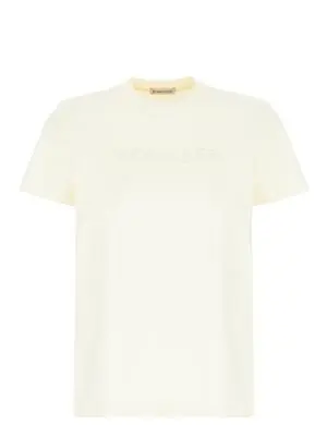 Moncler Short Sleeve T-shirt - White