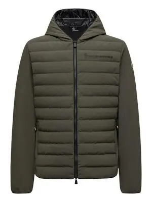 Moncler Zip-up Hooded Jacket - Dark Green