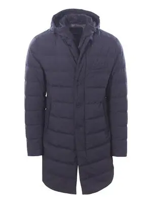 Herno Padded Coat - Blue