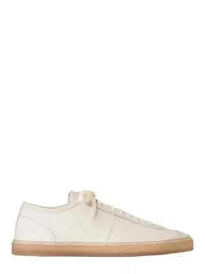 LEMAIRE Linoleum Leather Sneakers - Nude