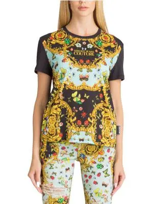 VERSACE Versace Logo Detail T-shirt
