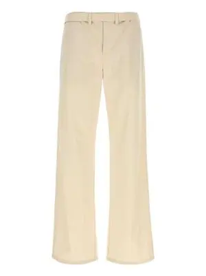 RIER Belted Suit Trousers - Nude