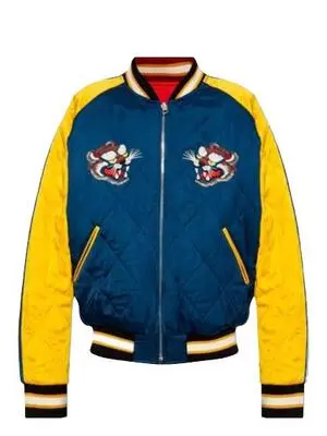 KENZO Kenzo Tiger Embroidered Reversible Bomber Jacket