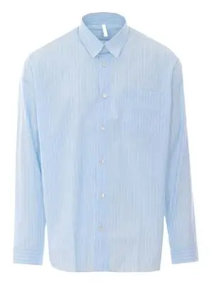 SUNFLOWER Stable Striped Shirt - Blue