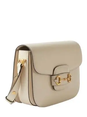 Gucci Horsebit 1955 Shoulder Bag - White