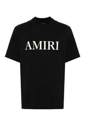Amiri Logo Print T-shirt - Black