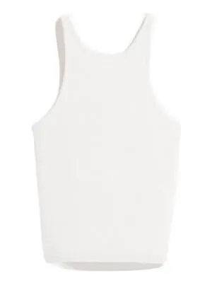 Max Mara Crewneck Sleeveless Top - White