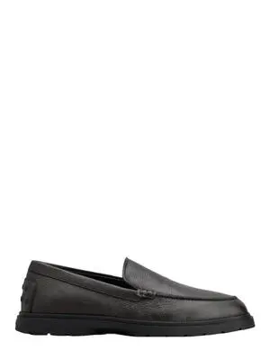 TOD'S Tod's Gommino Deerskin Leather Loafers With Embossed Logo