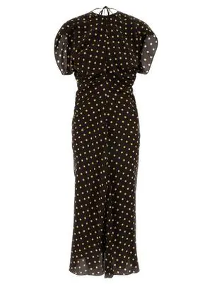 Marni Marni Printed Flared Crepe Dress No