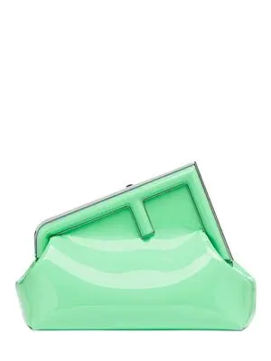 Fendi First Midi Clutch Bag - Green
