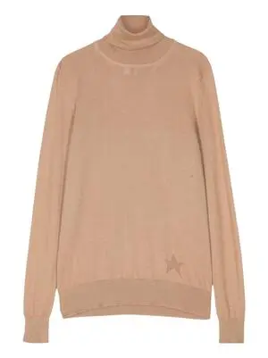 Lorena Antoniazzi Long Sleeve Roll Neck Sweater - Camel