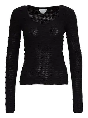 BOTTEGA VENETA Bottega Veneta Pom Pom Knitted Jumper
