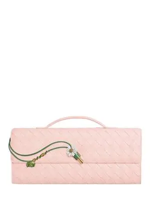 Bottega Veneta Andiamo Clutch - Sea Shell Color