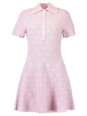 Givenchy Givenchy Monogram 72 Jacquard Mini Polo Dress No