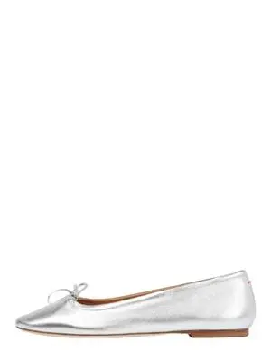 AeydĒ Delfina Ballet Flats - Silver