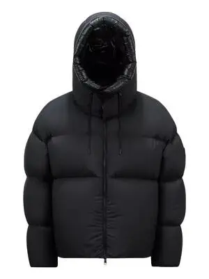 Moncler Antila Short Down Jacket With Detachable Hood - Black