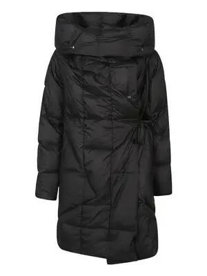 ADD Quilted Short Jacket With Tie Detail