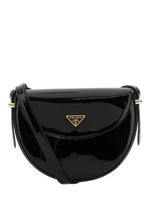 Prada Logo Cross-body Bag - Black
