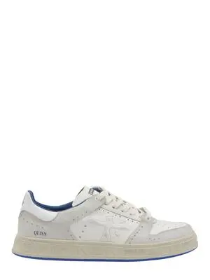 Premiata Lace-up Round Toe Low-top Sneakers - Gray