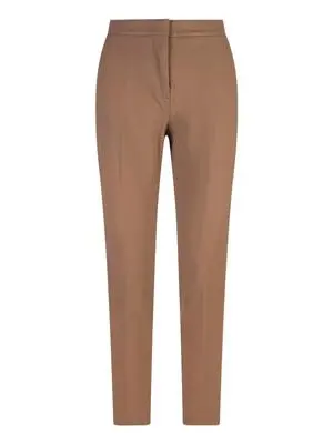 Max Mara Pegno Tapered Trousers - Brown