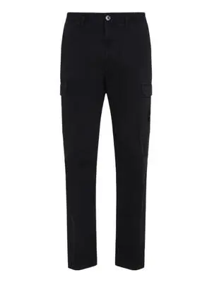 Stone Island Cargo Trousers - Black