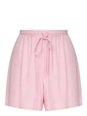 OTTOD'AME Wide Leg Drawstring Shorts - No