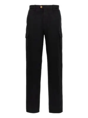 Brunello Cucinelli Brunello Cucinelli Straight-Leg Cargo Pants Black