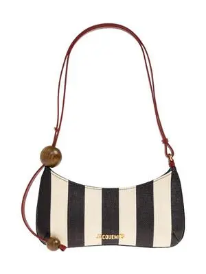 Jacquemus Le Bisou Perle Shoulder Bag - Black