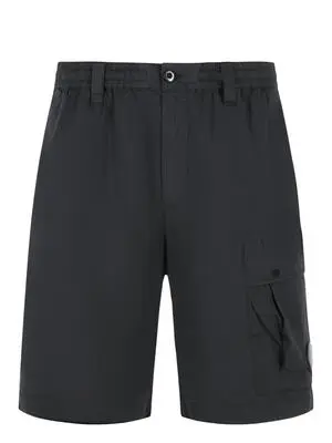 C.P. COMPANY Cargo Lens Pocket Shorts - Black