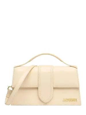 JACQUEMUS The Big Bambino Leather Tote Bag